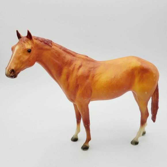 Breyer | Toys | Vintage Breyer Horse Red Chestnut Secretariat 435 ...